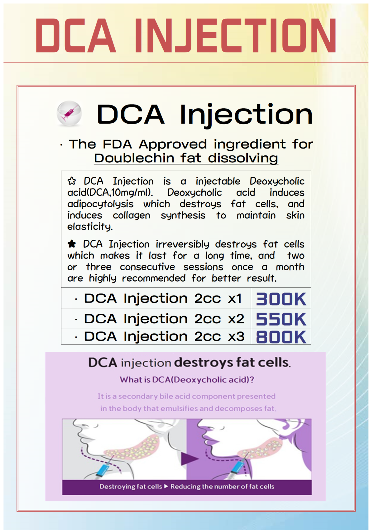 DCA Injection - AVENUE CLINIC PYEONGTAEK | NEAR BY USAG Humphreys(K-6 ...